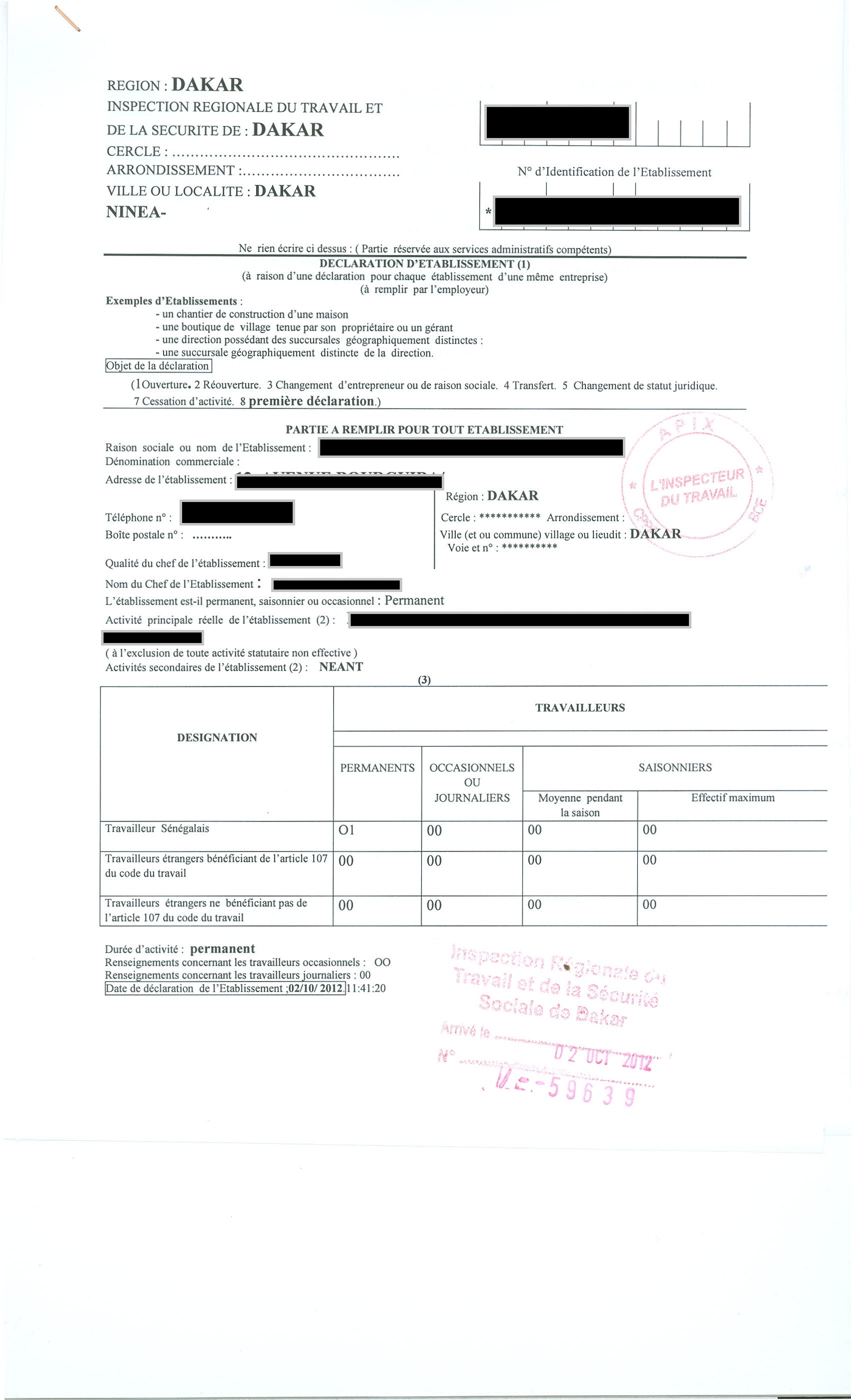 eRegulations Sénégal